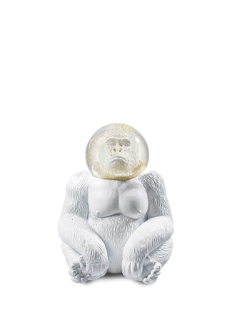 Donkey Summerglobe Goril Heykel Çok Renkli