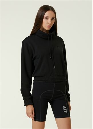 adidas Kadın Adicolor Siyah Dik Yaka Sweatshirt 42 EU adidas Kadın Adicolor Siyah Dik Yaka Sweatshirt 42 EU