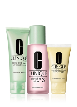 Clinique 3 Adımlı Cilt Bakım Sistemi Tipi Intro Kit Clinique 3 Adımlı Cilt Bakım Sistemi Tipi Intro Kit