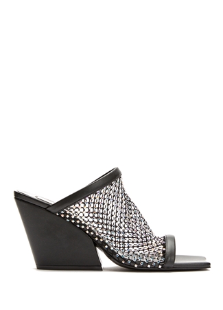 Stella Mccartney Kadın Siyah Taşlı Terlik 36 Eu Stella Mccartney Kadın Siyah Taşlı Terlik 36 Eu