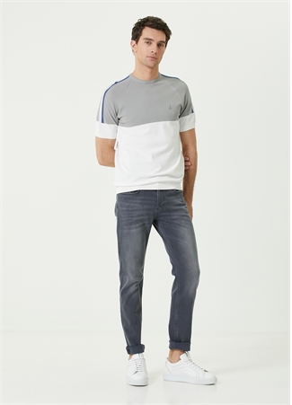 Beymen Club Erkek Slim Fit Gri Jean Pantolon 30 Beymen Club Erkek Slim Fit Gri Jean Pantolon 30