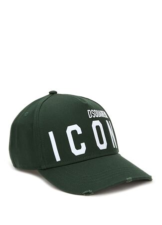 Dsquared2 Erkek Icon Yeşil Logo Detaylı Şapka EU Dsquared2 Erkek Icon Yeşil Logo Detaylı Şapka EU