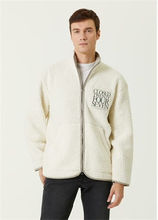 Closed Erkek Ekru Logo Patchli Mont Bej S EU Closed Erkek Ekru Logo Patchli Mont Bej S EU