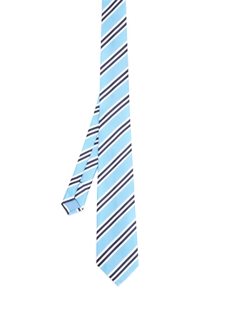 Tino Cosma Erkek Mavi Verev Çizgili İpek Kravat EU Tino Cosma Erkek Mavi Verev Çizgili İpek Kravat EU
