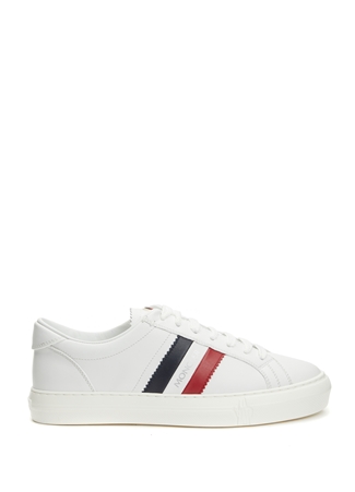 Moncler Erkek Beyaz Logolu Deri Sneaker 40 Eu Moncler Erkek Beyaz Logolu Deri Sneaker 40 Eu