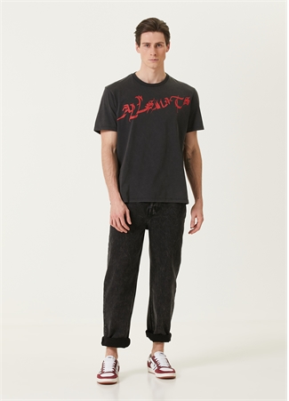Allsaints Erkek Reeves Loose Fit Antrasit Jean Pantolon Gri 28 Uk Allsaints Erkek Reeves Loose Fit Antrasit Jean Pantolon Gri 28 Uk