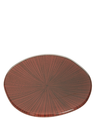 GARDECO Amorfo Kırmızı Cam Obje Kırmızı