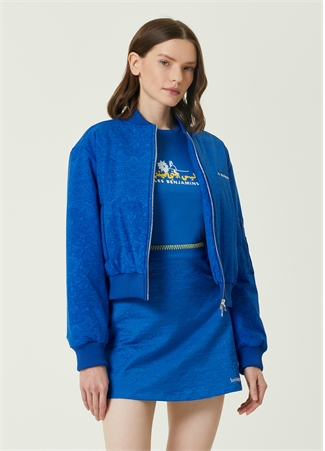 Les Benjamins Kadın Relaxed Fit Mavi Puff Bomber Mont M Eu Les Benjamins Kadın Relaxed Fit Mavi Puff Bomber Mont M Eu