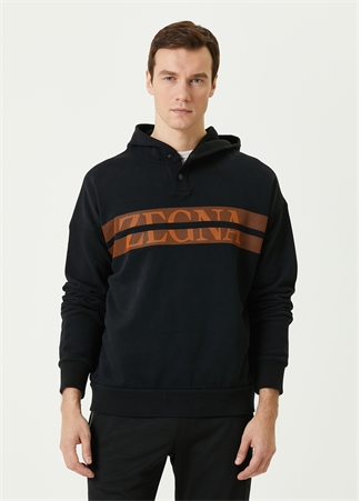 Zegna Erkek Use The Existing Siyah Kapüşonlu Logolu Kazak M IT Zegna Erkek Use The Existing Siyah Kapüşonlu Logolu Kazak M IT