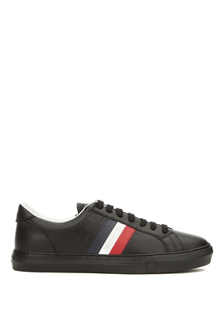 Moncler Erkek Siyah Logolu Deri Sneaker 40 EU Moncler Erkek Siyah Logolu Deri Sneaker 40 EU
