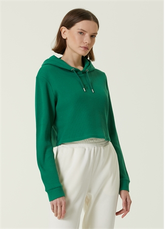 Bassigue Kadın Yeşil Kapüşonlu Sweatshirt L EU Bassigue Kadın Yeşil Kapüşonlu Sweatshirt L EU