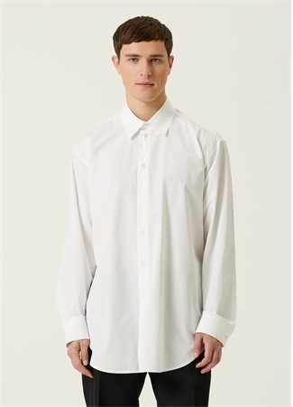 Jil Sander Erkek Beyaz Gömlek 39 IT Jil Sander Erkek Beyaz Gömlek 39 IT