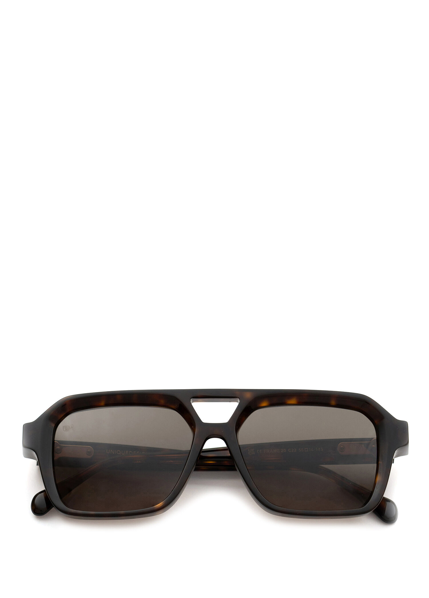 Unique Design Milano Kahve Kadın Frame 20 Leopar Asetat Unisex Güneş ...
