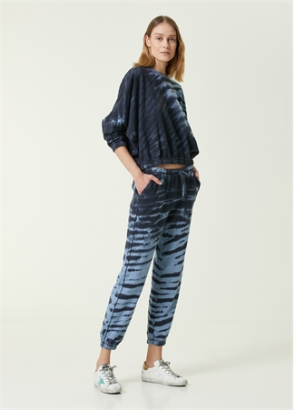 Splendid Kadın Lacivert Batik Desenli Jogger Eşofman Altı S EU Splendid Kadın Lacivert Batik Desenli Jogger Eşofman Altı S EU