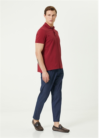 Scissor Scriptor Erkek Lacivert Beli Kordonlu Jean Pantolon 36 US Scissor Scriptor Erkek Lacivert Beli Kordonlu Jean Pantolon 36 US