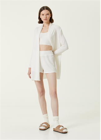 Ayje Kadın Ultra Comfort Ekru Şort Beyaz S EU Ayje Kadın Ultra Comfort Ekru Şort Beyaz S EU