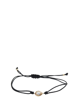 Collection-Alper Tunçoku Kadın Siyah Konyak Damla Formlu Altın Rengi Bileklik EU Collection-Alper Tunçoku Kadın Siyah Konyak Damla Formlu Altın Rengi Bileklik EU