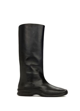 The Row Kadın Siyah Deri Çizme 36 EU