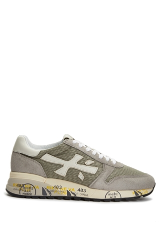 Premiata Erkek Gri Haki Logo Detaylı Sneaker 39 Eu Premiata Erkek Gri Haki Logo Detaylı Sneaker 39 Eu