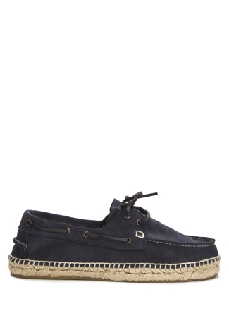 Manebi Erkek Lacivert Bağcık Detaylı Süet Espadril 40 Eu Manebi Erkek Lacivert Bağcık Detaylı Süet Espadril 40 Eu