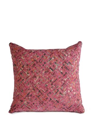 Maison de Mara Liona Pembe Desenli 50x50 cm Dekoratif Yastık