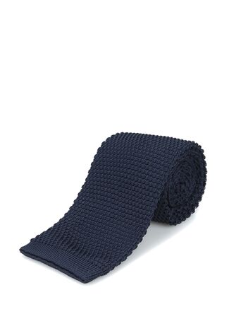 Network Erkek Lacivert Dokulu Kravat EU