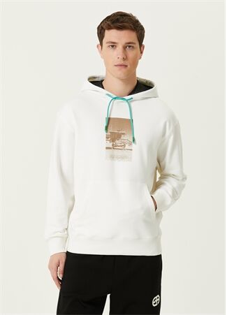 Emporio Armani Erkek Sweatshirt Beyaz S Eu