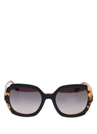 Prada Kadın Siyah Desenli Çerçeveli Güneş Gözlüğü 54 EU