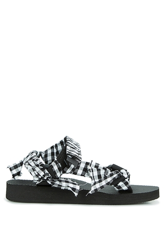 Arizona Love Kadın Trekky Siyah Ekose Desenli Sandalet 36 EU Arizona Love Kadın Trekky Siyah Ekose Desenli Sandalet 36 EU