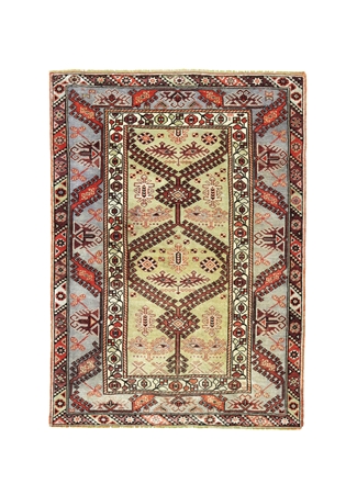 Soho Antiq Salde El Dokuması Yün Halı Çok Renkli