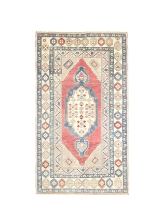 Soho Antiq Barry Etnik Desenli El Dokuması Yün Halı Çok Renkli