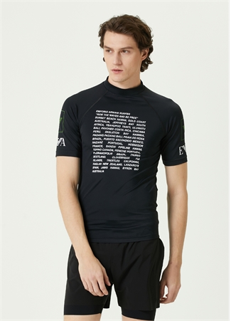 Emporio Armani Erkek Siyah Reglan Kollu Logolu T-shirt S Eu Emporio Armani Erkek Siyah Reglan Kollu Logolu T-shirt S Eu