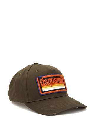 Dsquared2 Erkek Haki Logolu Yazı Nakışlı Şapka Yeşil EU Dsquared2 Erkek Haki Logolu Yazı Nakışlı Şapka Yeşil EU