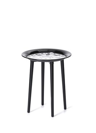 Fornasetti Cortile No1 Sehpa Siyah