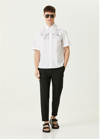 Neil Barrett Erkek PANTOLON Siyah 46 IT Neil Barrett Erkek PANTOLON Siyah 46 IT