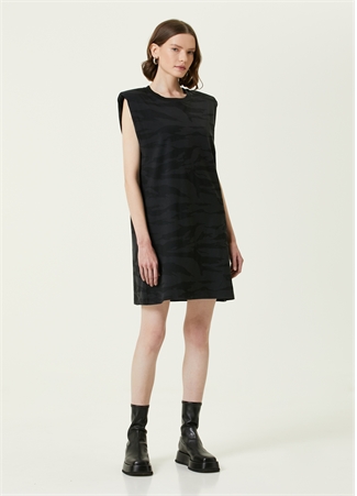 Allsaints Kadın Siyah Desenli Kolsuz Mini Elbise Xs Eu Allsaints Kadın Siyah Desenli Kolsuz Mini Elbise Xs Eu