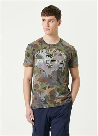 Etro Erkek TSHIRT Yeşil S EU