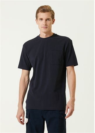 Scotch & Soda Erkek Lacivert Cep Detaylı Organik Pamuk T-shirt S EU Scotch & Soda Erkek Lacivert Cep Detaylı Organik Pamuk T-shirt S EU