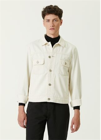 Allsaints Erkek Ekru Denim Mont Bej S EU