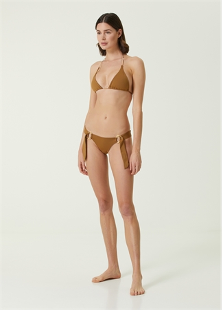 Alex Riviere Kadın Kurt Kahverengi Metalik İpli Üçgen Bikini Takımı S Eu Alex Riviere Kadın Kurt Kahverengi Metalik İpli Üçgen Bikini Takımı S Eu