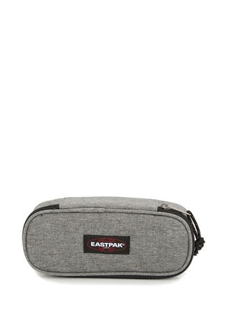 Eastpak Kadın Oval Gri Logolu Kalem Kutusu EU Eastpak Kadın Oval Gri Logolu Kalem Kutusu EU