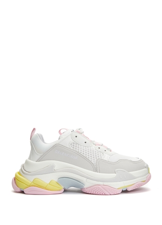 Balenciaga Kadın Triple S Beyaz Pembe Sneaker 35 Eu Balenciaga Kadın Triple S Beyaz Pembe Sneaker 35 Eu