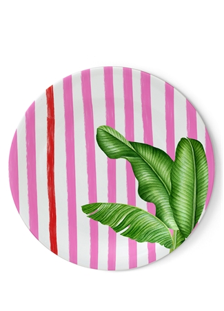 Fern&Co Miami Pink Beach Collection 4lü Küçük Tabak Seti Çok Renkli Fern&Co Miami Pink Beach Collection 4lü Küçük Tabak Seti Çok Renkli