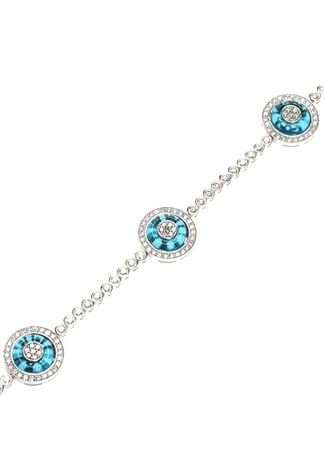 Collection Kadın Pırlanta Detaylı Altın Rengi Bileklik EU