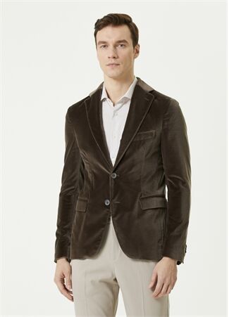 Pal Zileri Erkek Yeşil Kadife Ceket 48 IT Pal Zileri Erkek Yeşil Kadife Ceket 48 IT