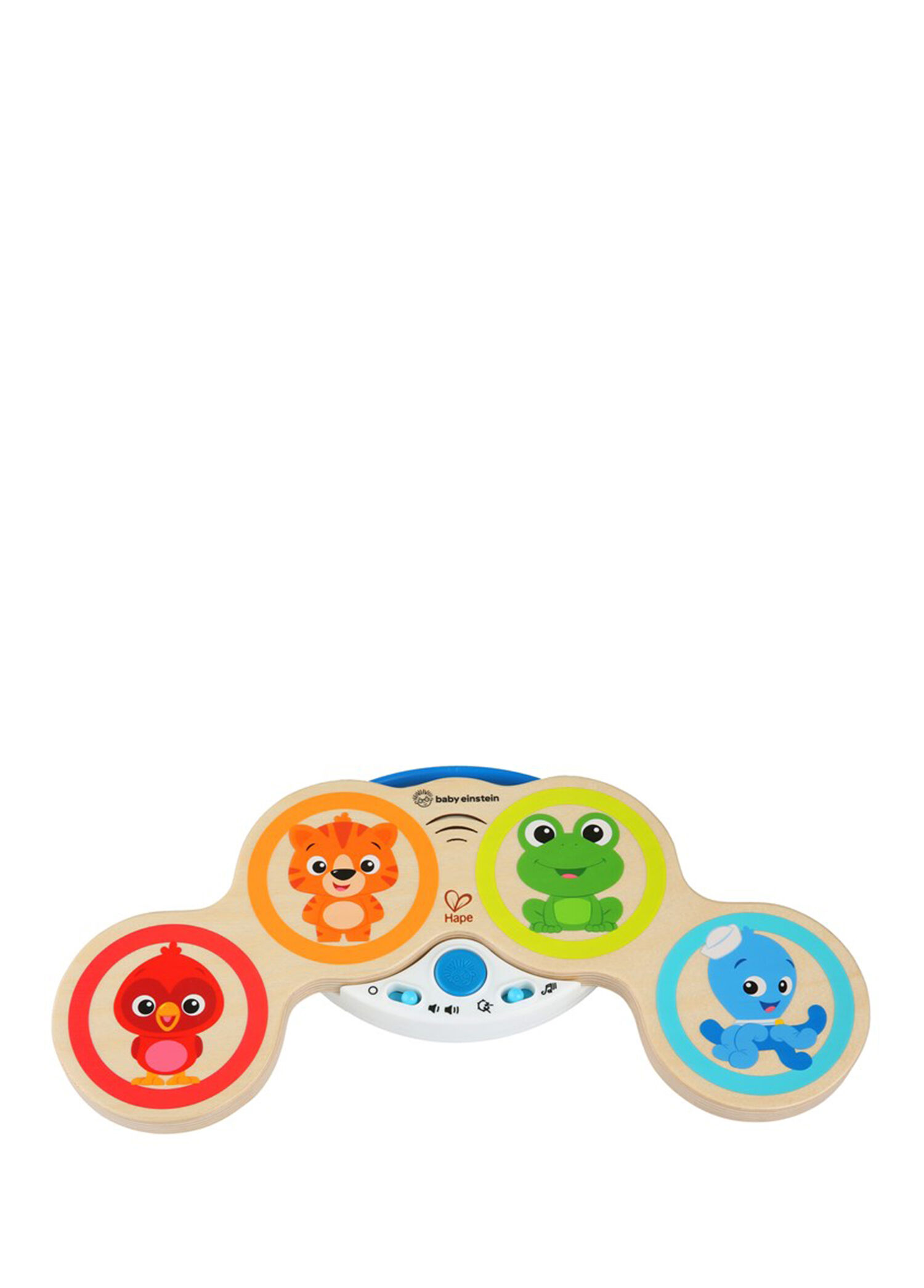 Baby Einstein - Hape Magic Touch Drums Wooden Percussion Toy