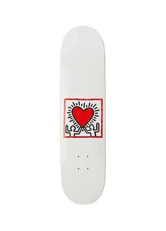 The Skateroom Erkek Keith Haring Heart Kaykay Tablo Kırmızı EU The Skateroom Erkek Keith Haring Heart Kaykay Tablo Kırmızı EU