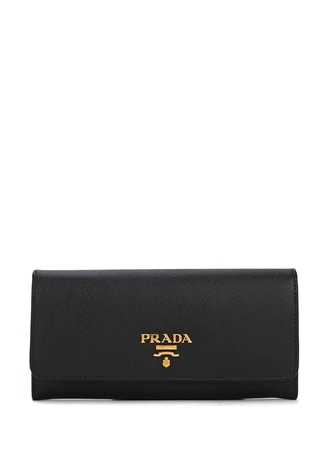 Prada Kadın Large Siyah Deri Cüzdan EU Prada Kadın Large Siyah Deri Cüzdan EU