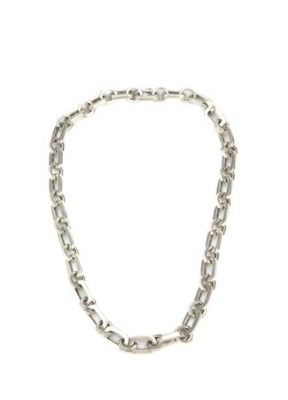 Academia Kadın Zincir Formlu Kolye Gri EU