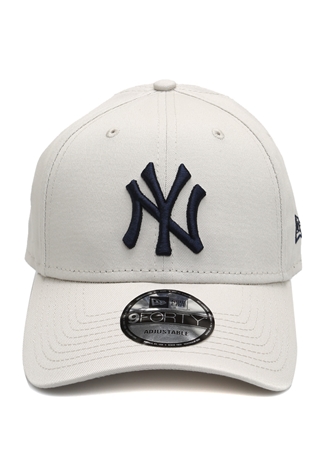 New Era Erkek York Beyaz Logolu Şapka Bej EU